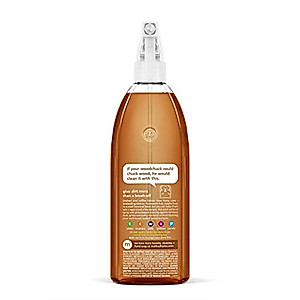 Method Daily Hardwood Cleaner, Almond, Plant-Based Formula That Cleans Shelves, Tables and Other Wooden Surfaces While Removing Dust & Grime, 28 Fl Oz, (Pack of 4)