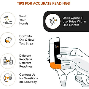 Dario 100 Blood Glucose Test Strips - Use only with Dario Monitor (25 Pack x 4)