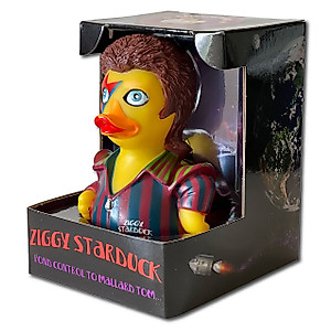 CelebriDucks - Ziggy Starduck - Floating Rubber Ducks - Collectible Bath Toy Gift for Kids & Adults of All Ages