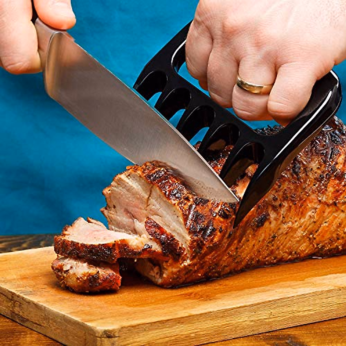 Arres Pulled Pork Claws & Meat Shredder - BBQ Grill Tools and Smoking Accessories for Carving, Handling, Lifting (Meat claws)