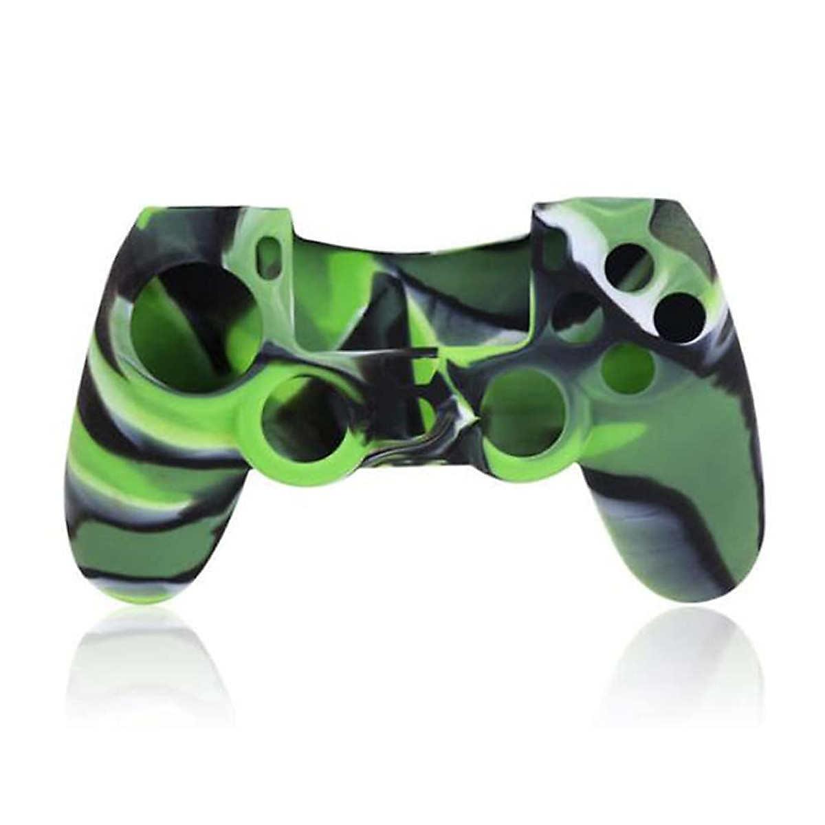 OSTENT Protective Silicone Gel Soft Case Cover Pouch Sleeve for Sony PlayStation 4 PS4 Controller Color Light Green