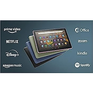 All-new Fire HD 10 tablet, 10.1", 1080p Full HD, 32 GB, latest model (2021 release), Black, without lockscreen ads