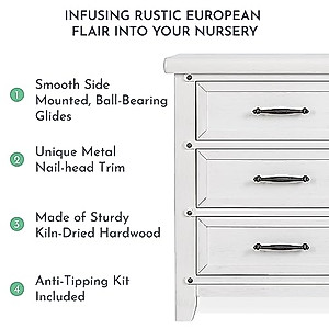 Evolur Andorra Double Dresser