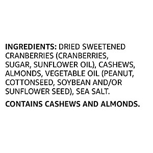 Amazon Brand - Happy Belly Cranberry & Nuts, Trail Mix, 1 pound (Pack of 1)