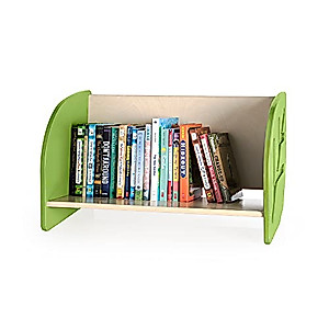 Guidecraft Birch Leaf Book Browser: Books, Files & Folder Organizer, Bookshelf for Kids, Home Office and School Furniture