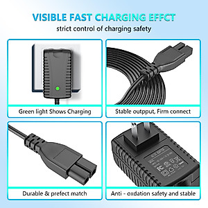 12.6V Charger for Winny Pool Cleaner Compatible with Winny 200 SE HJ1102 A1 OS2010 Cordless Robotic Pool Vacuum Power Adapter
