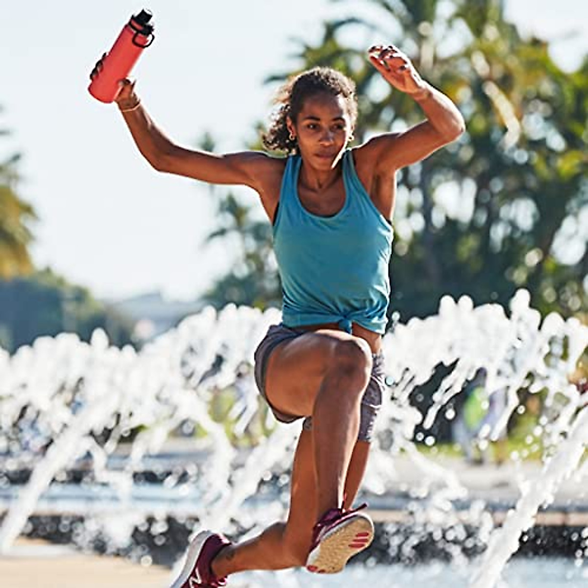 Takeya Originals Bottle Replacement Lid, Spout, Ocean