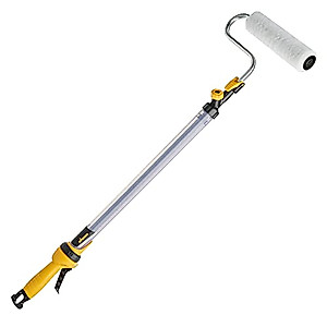 Wagner Spraytech 2419329 PaintStick EZ Roller Paint Roller, Long Handle Extension Roller for Painting Interior Walls and Ceilings