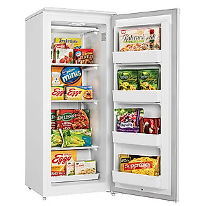 Danby Designer Energy Star 8.5-Cubic Feet Upright Freezer in White, DUFM085A4WDD