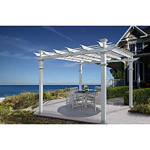 Venetian 10' x 10' Vinyl Pergola
