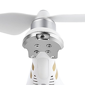 NATEFEMIN 4 PCS Drone CNC Metal Motor Mount Base Protective Plate for DJI Phantom 3/2 Accessory Part