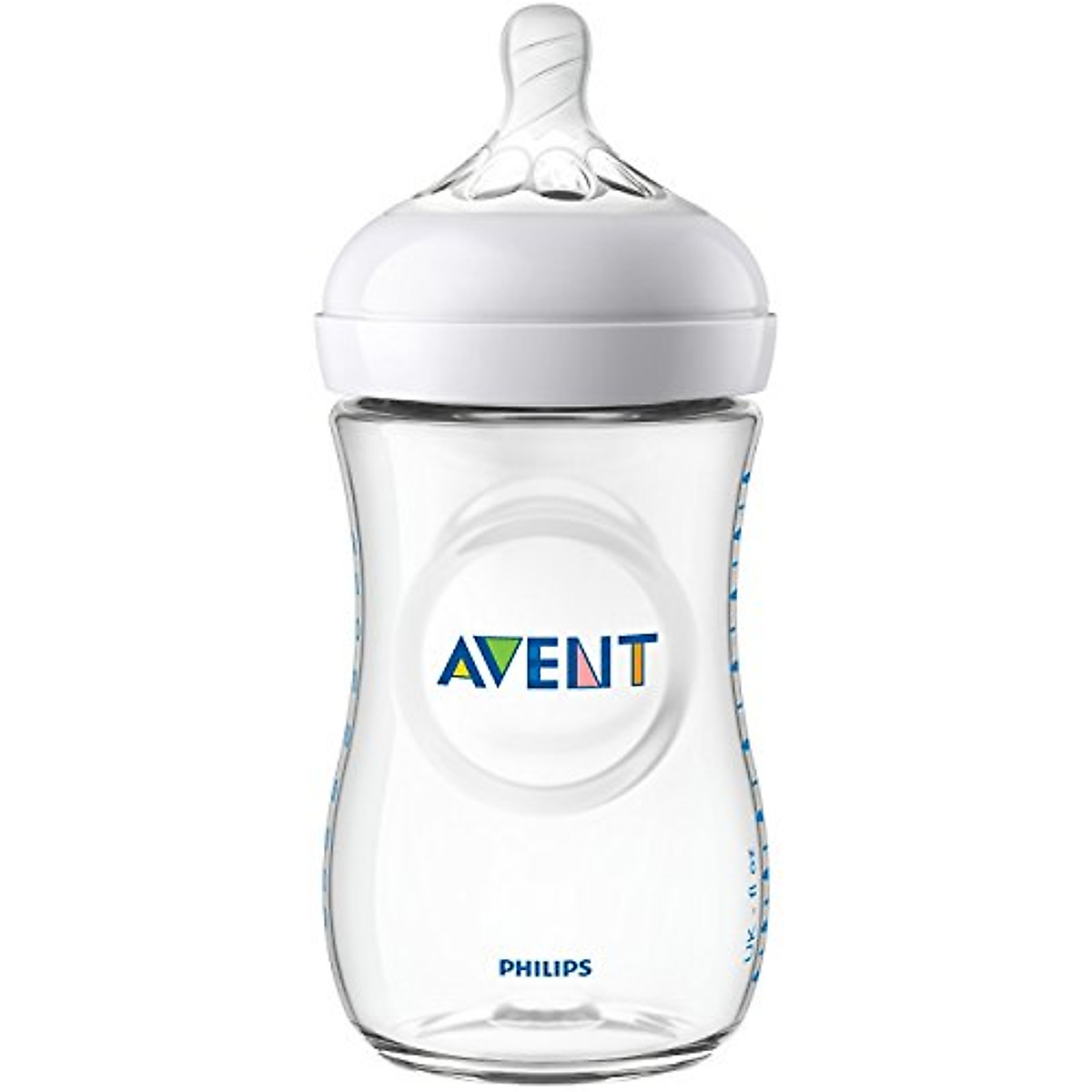 Philips Avent Natural Baby Bottle, Clear, 9oz, 5pk, SCF013/57
