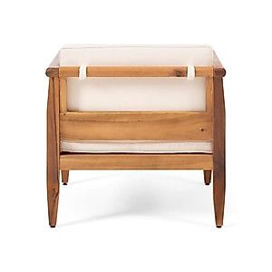 Noble House Aston Outdoor Club Chair (Set of 4) Teak