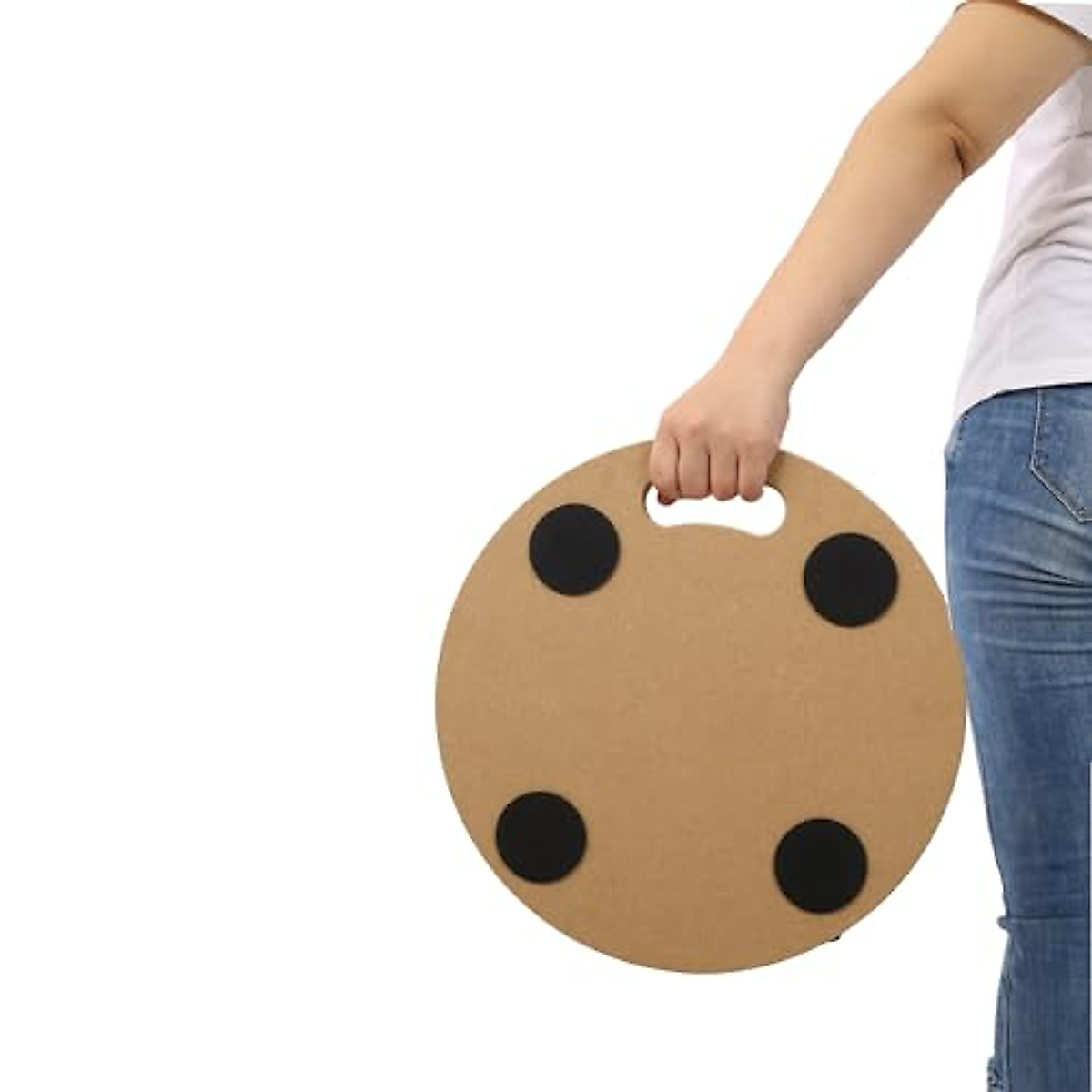 Qzntinrt Heavy Duty Furniture Dolly - Premium Wood Mover with Wheels Compatible with Heavy Items