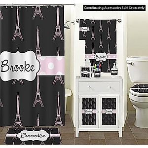 RNK Shops Black Eiffel Tower Waste Basket - Single Sided (Black) (Personalized)