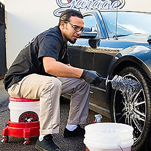 Chemical Guys ACCS37 Easy Reach Wheel and Rim Detailing Brush