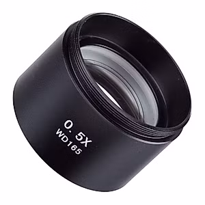 Vision Scientific VAF05 0.5X Barlow Lens for Stereo/Industrial Microscopes (48mm) (Suitable for VS-1F VS-2F VS-3F VS-5F VS-7F VS-8F VS-9F Series)