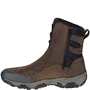 Merrell Men's COLDPACK ICE+ 8" Zip Polar Waterproof Snow Boot, Copper Mountain, 12 M US