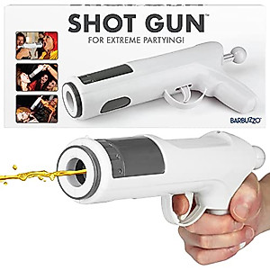 The Original Alcohol Shot Gun - Load Your Favorite Alcohol, Aim, Shoot and Drink- Epic Shot Party Accessory - Holds Up to 1.5 Ounces