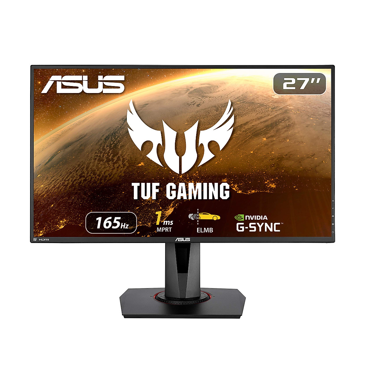 ASUS TUF Gaming 27” 1080P Monitor (VG279QR) - Full HD, IPS, 165Hz (Supports 144Hz)(Renewed)