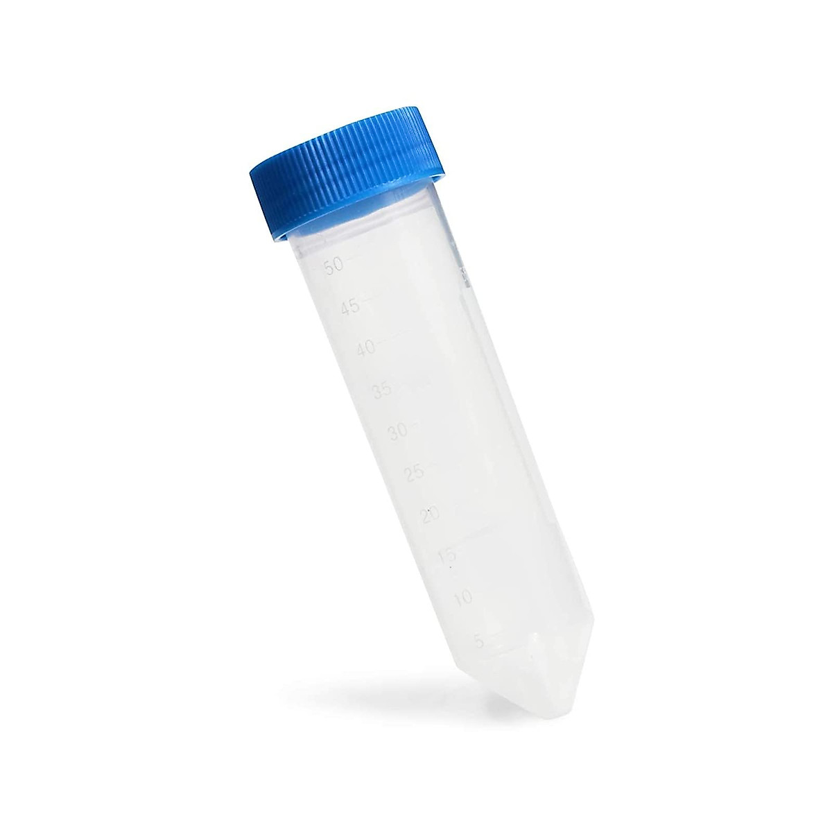 Bright Creations 25 Pack Clear Plastic Centrifuge Tubes for Chemistry Labs, 50 ml (1.6 oz)