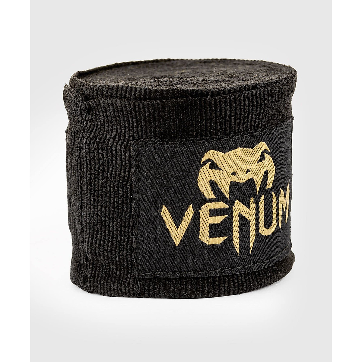 Venum Kontact Boxing Hand Wraps - Black/Gold, 98 in