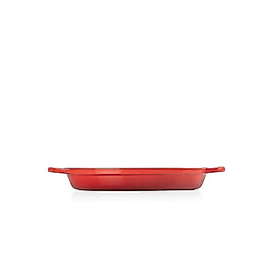 Le Creuset Enameled Cast Iron Signature Oval Baker, 1 qt. (9.5"), Cerise (Cherry