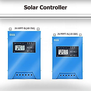 SolaMr 20A MPPT Solar Charge Controller 12V / 24V / 48V Auto Working Buck Solar Panel Battery Regulator Maintainer with LCD Display for Solar Panel Battery Overload Protection