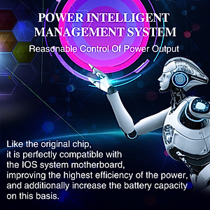 ASDAWN 4800mAh HAC-003 Battery Replacement for Nintendo Switch 2017 Game Console Handhold HAC-001 Internal, Upgraded Capacity Battery for Nintendo Switch HAC-A-BPHAT-CO HAC-S-JP/EU-CO with Tool Kit