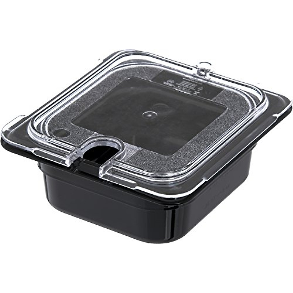 CFS 3068303 StorPlus Sixth Size Food Pan, Polycarbonate, 2.5" Deep, Black