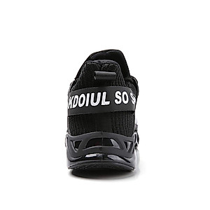 TSIODFO Sneakers for Men Sport Running Shoes Athletic Tennis Walking Shoes Fashion Jogging Sneaker Black White Size 11