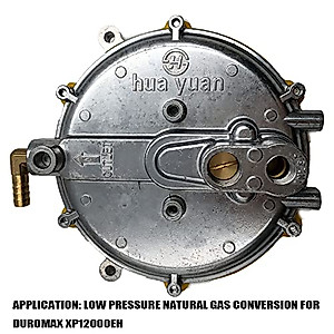 Huayicarbpart Natural Gas Conversion Kit Compatible with Duromax XP13000HX Generator 3KW LP 20HP Dual Fuel LP