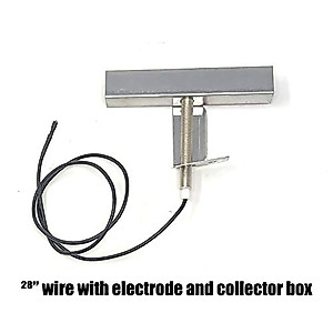 4 5/16" Replacement 28” Wire with Electrode Collector Box for 810-7420-1, 810-1750-S, 810-1751-S, 810-3551-0, 810-3751-F, 810-3752-F, 810-3885-F, 810-3885-S, 810-4551-0, 810-6570-F Gas Grill Models