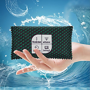 FUNOUO 100g Rechargeable Silica Gel Desiccant Pack of 5,Moisture absorbers for storage,Moisture absorbers Bag,Desiccant Dehumidifier bag,Dehumidifier for Home Closets,Gun Safe, and Cars