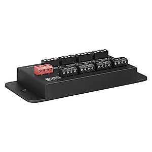 SPW8 Whole House Audio 8-Zone Speaker Distribution Panel Single Audio Input 300W Per Channel - OSD Audio