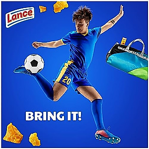 Lance Sandwich Crackers, Toasty Cheddar, 8 Individually Wrapped Packs, 6 Sandwiches Each