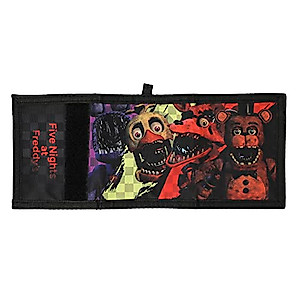 Five Nights at Freddy's Animatronic Characters Youth Baseball Cap & Wallet Set Multicolored