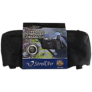 Stroll-Air Stroller Organizer, Console Black