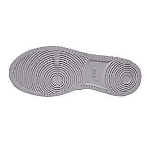 Nike Women's Court Vision Low Sneaker, White/University Red-Grey Fog, 6.5 M US