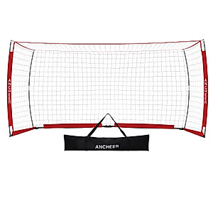 Portable Soccer Goal Net for Teens/Adults - Quick Set-Up Soccer Net for Backyard（12 x 6 ft）