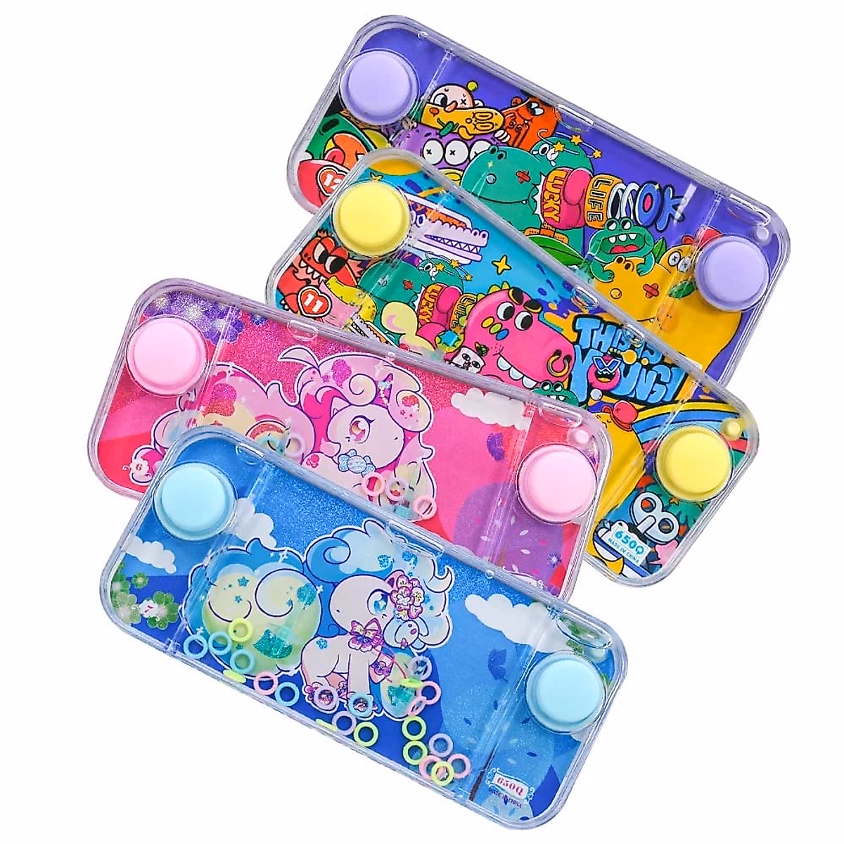 Handheld toss Ring Game, Guest Favour Gifts Pack of 4 , Compact Toy