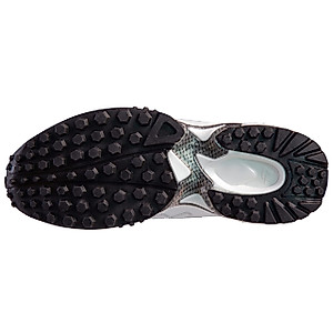 Ringor - Women's Flite Turf Softball Shoe (8.0 - White/Silver)