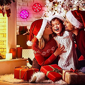 4pack LED Pumpkin Lights with Remote for Halloween Decorations, Color Changing Waterproof LED Lights for Party Glass Vase Easter Decoration