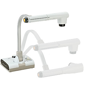 Elmo 1380 Model TT-12G Interactive Document Camera, 4K Ultra HD, 12MP 1/2.3" Image Sensor, 12x Optical Zoom, 16x Digital Zoom, Built-in SD Card Slot, Multiple Outputs, Replaced 1378 Model TT-12F