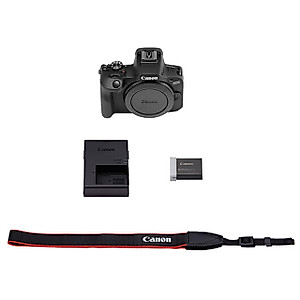 Canon EOS R100 Mirrorless Camera with 50mm Prime Lens + 64GB Memory Card, Case, Hood, Grip-Pod, Filter Professional Photo Bundle (Renewed)