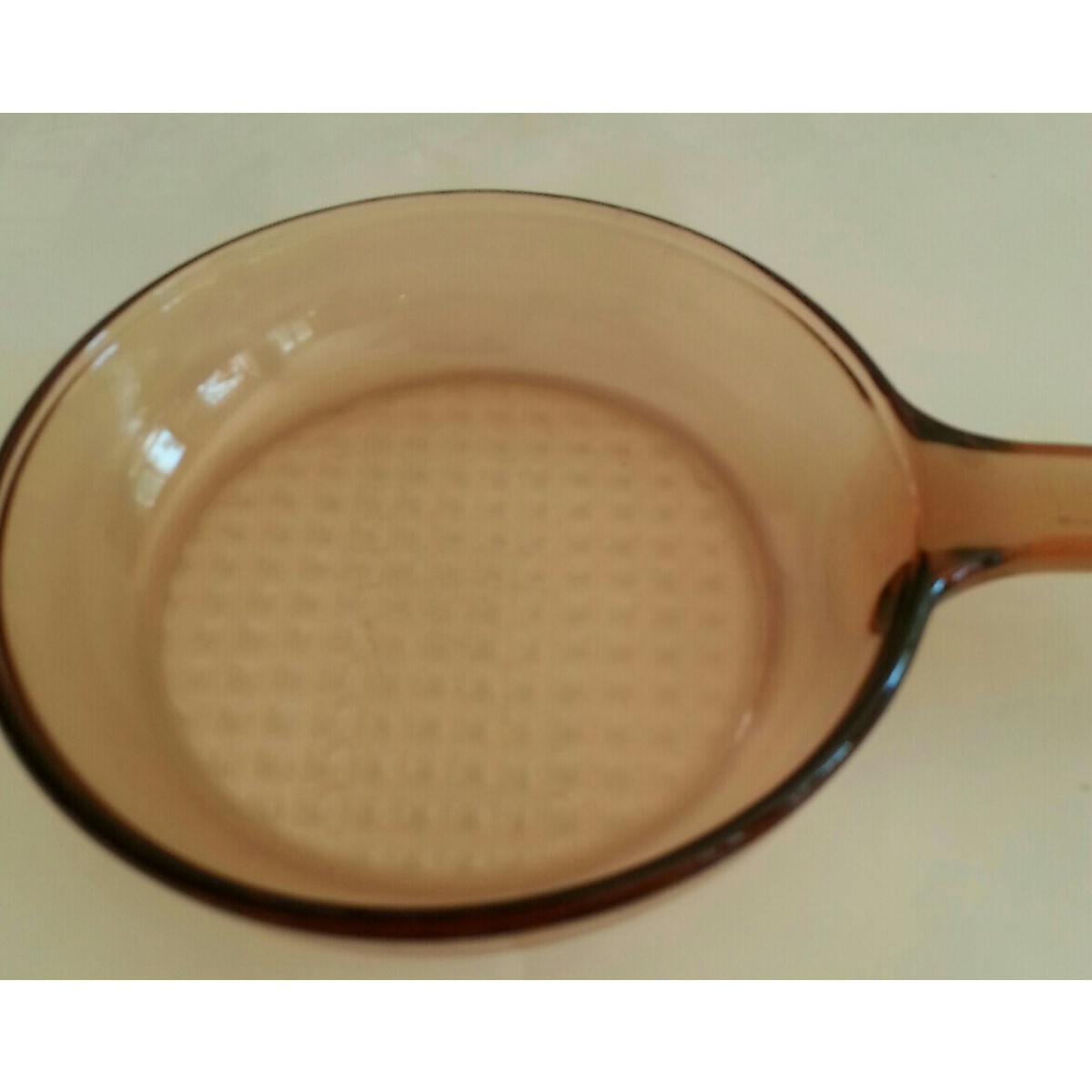 Corning Vision Visionware Amber Small Frying Pan 7"