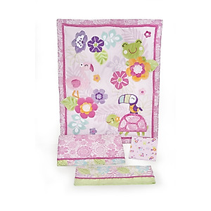 Tropical Garden 4 Piece Baby Crib Bedding by Carters