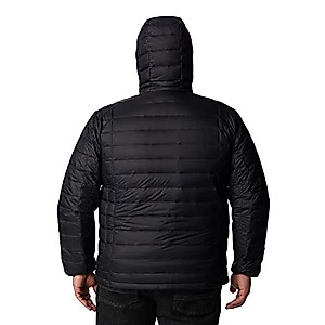 Columbia Mens, Voodoo Falls 590 TurboDown Hooded Jacket, Black, Large
