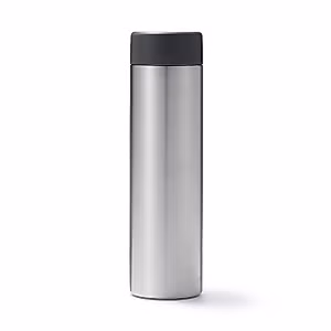 Muji 44593776 Stainless Steel Insulated Bottle, Approx. 16.9 fl oz (500 ml)