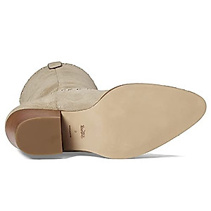 COACH Pheobe Suede Bootie Oat 6 B (M)